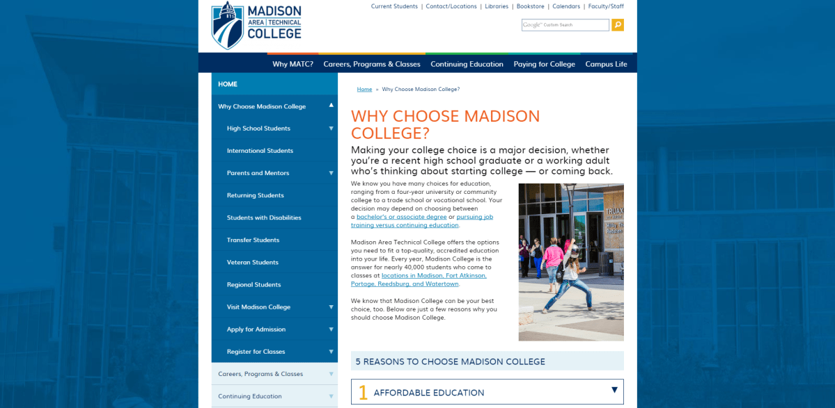 Why Choose Madison College – Laura Kendellen