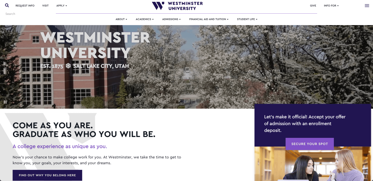 Overview of Projects at Westminster – Laura Kendellen